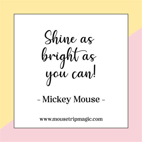 Quotes By Mickey Mouse