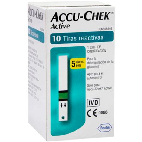 Tiras Accu Chek Active C 10 Gpz