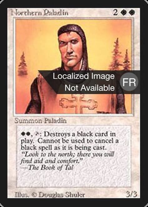Northern Paladin · Limited Edition Alpha Lea 29 · Scryfall Magic