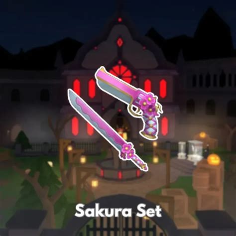 Sakura Set Mm2 Roblox Game Item Gameflip