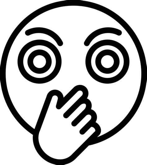 Embarrassed Icon Style 12691229 Vector Art At Vecteezy