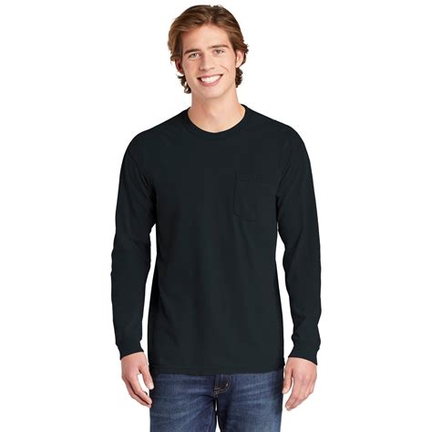 Comfort Colors ® Heavyweight Ring Spun Long Sleeve Pocket Tee 4410