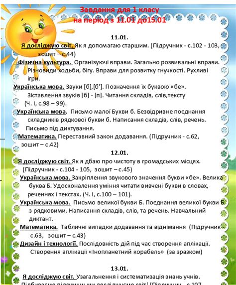 Чупирянська гімназія: 1 клас