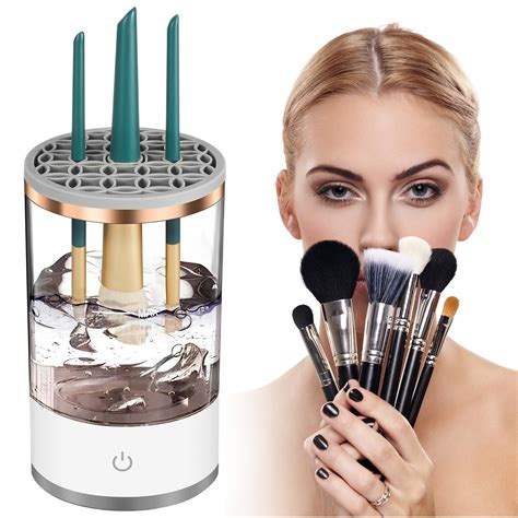 Makeup Brush Cleaner Machine 2024 Upgrade Electric Makeup Brush Cleaner Automatic