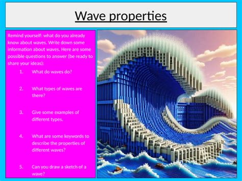 Wave Properties Igcse Physics Teaching Resources