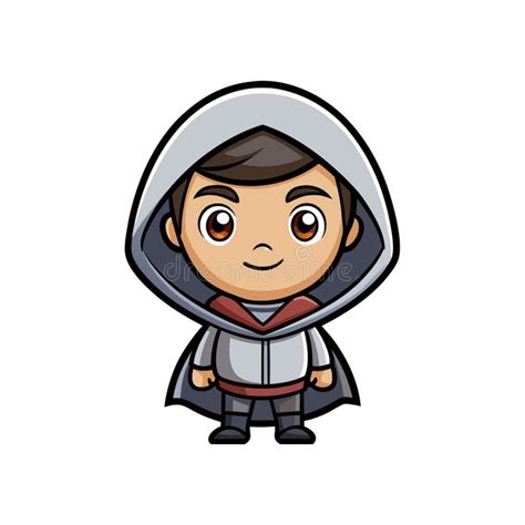 Caring Boy Character In Sleek Sketch Stock Illustration Illustration