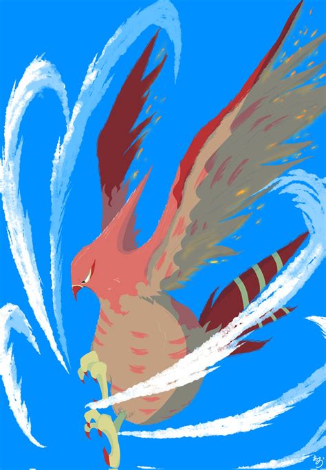 Talonflame Pokemon Drawn By Natua0z0ra Danbooru