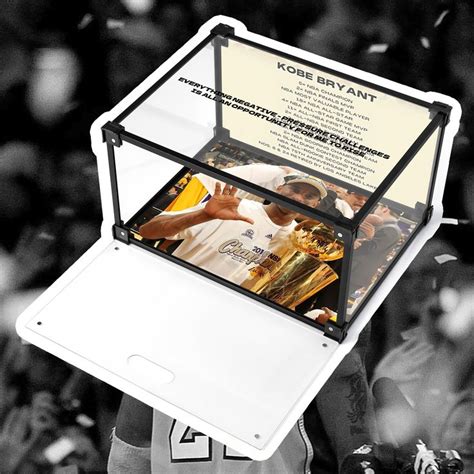 Mamba Career Acrylic Shoe Display Box Display Boxes Shoe Storage Containers Shoe Display