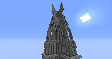 Orthanc Tower Of Isengard Minecraft Map