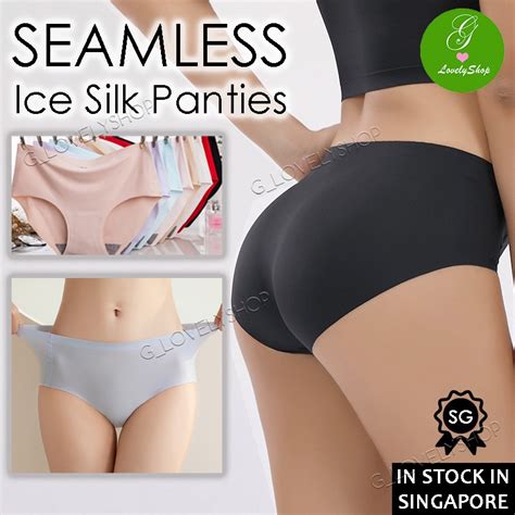 Seamless Panty Ice Silk No VPL Shopee Singapore