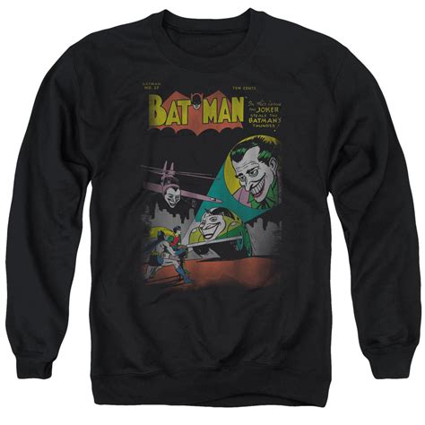 Dc Comic Batman Wrong Signal Licensed Adult Pullover Crewneck