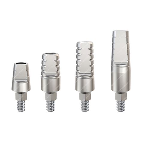 Straight Abutment Narrow Platform Zimmer® Internal Hex Compatible