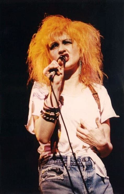 Cyndi Lauper Yellow Hair At Michael Hammons Blog
