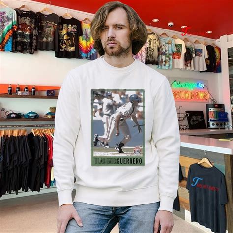 Montreal Expos Vladimir Guerrero Baseball Card Player Mlb T Shirt