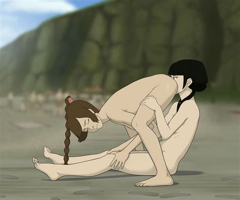 Rule 34 2girls Anaxus Ass To Face Avatar The Last Airbender Barefoot Beach Black Hair Brown