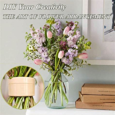 Spiral Ikebana Stem Holder Spiral Stem Holder For Vases Spiral Flower