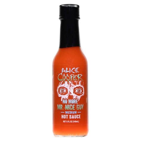 Buy Alice Cooper No More Mr Nice Guy Medium Hot Sauce In Usa Hot