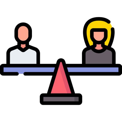 Equality Special Lineal Color Icon