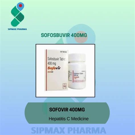 Sofosbuvir 400 Mg Tablets At ₹ 14686bottle Sofosbuvir Tablets In