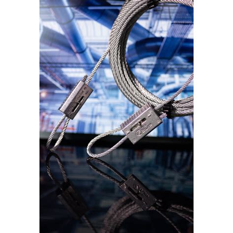 Zip Clip Steel Cable 2mm With 2 Cable Grippers Wire Rope Stunter