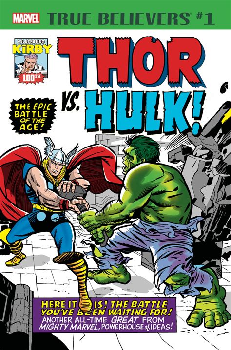 Hulk Vs Thor Comic