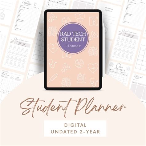 Rad Tech Student Planner Etsy