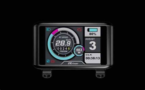 Hot Sale Ebike Display Ukc1 72v Electric Bike Lcd Screen