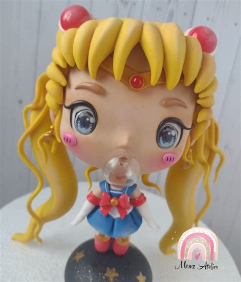 Sailormoon Clay Doll Mini Chibiusa Clay Doll Sailormoon Garage Kit