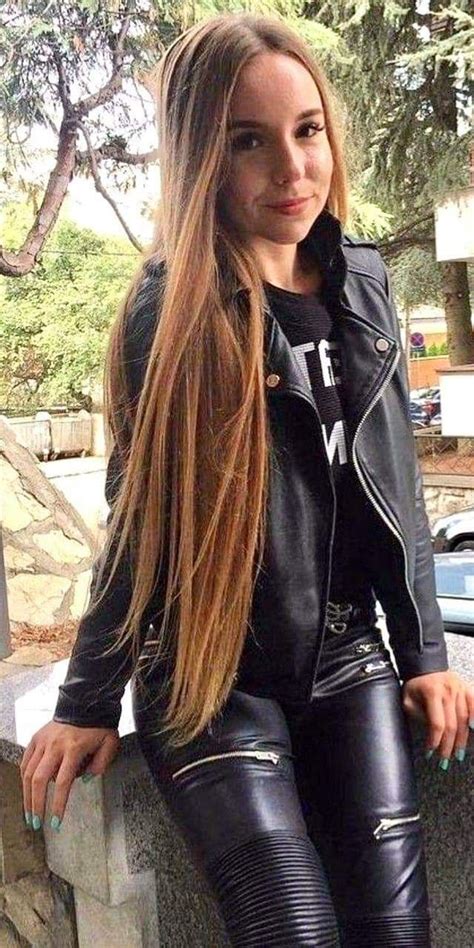 Teen Leather Leggings