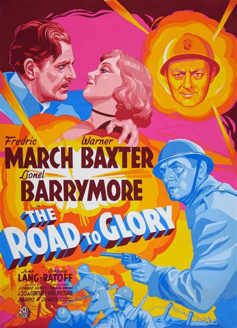 The Road To Glory Movie Poster Masterprint Item Varevcmcdrotofe003h