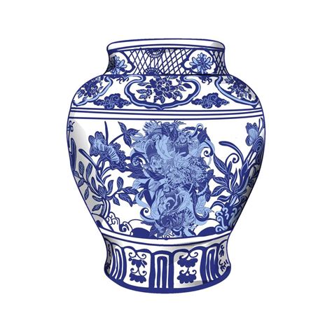Chinese Vase Pattern Illustration 52389869 Vector Art At Vecteezy