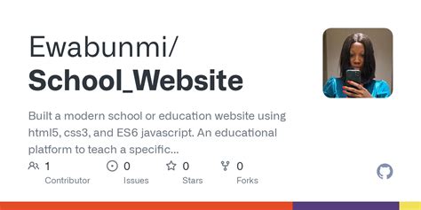 github ewabunmi school website built a modern school or education
