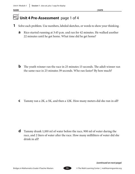 Unit 4 Pre Test Dee Porter Library Formative