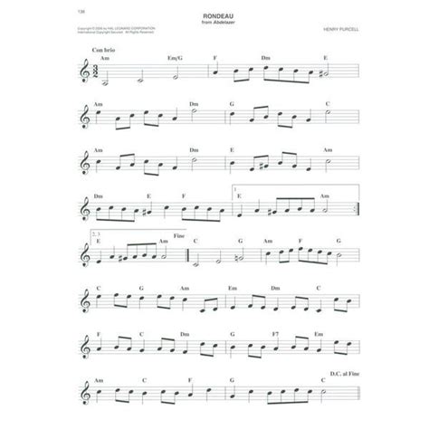 Hal Leonard The Easy Classical Fake Book Thomann Danmark