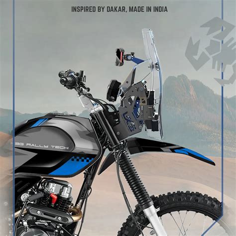 Hero Xpulse 200 Scorpion Navigation Rally Tower Inspired By Dakar
