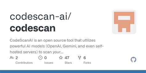Github Codescan Aicodescan Codescanai Is An Open Source Tool That Utilizes Powerful Ai