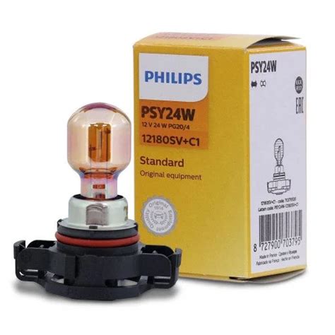 Bec Auto PSY24W Philips Standard, 12V, 24W - 12180SV+C1 - Pro-Detailing.ro