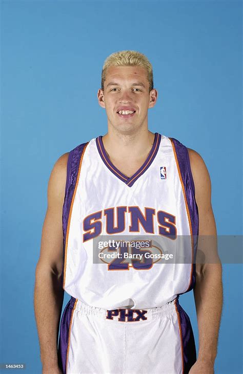 Jake Tsakalidis Of The Phoenix Suns Poses For A Portrait During Media