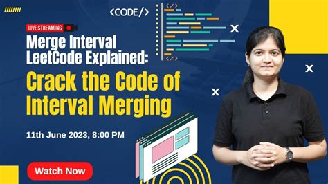 faang interview series merge interval leetcode explained youtube
