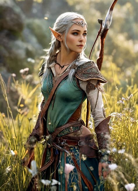 Download Forest Field Elf Royalty Free Stock Illustration Image