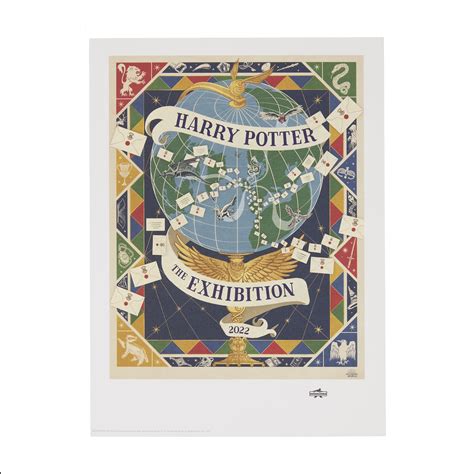 Minalima™ Harry Potter™ World Tour Print Harry Potter™ The Exhibition