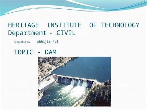 Pptx Dam Classification Based On Structure Dokumentips