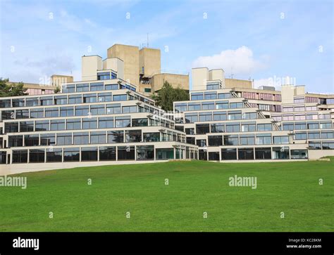 Uea Norfolk Norwich University Ziggurat Architecture Hi Res Stock