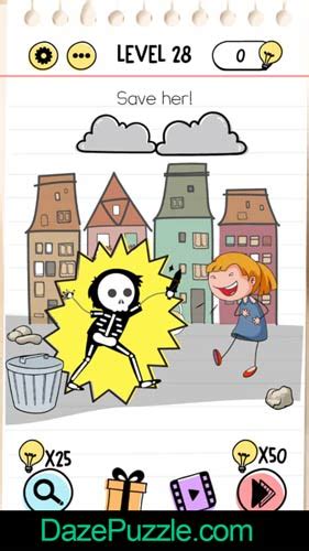 Brain Test Level 23 Save Her Answer