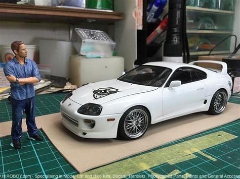 Paul Walker White Supra