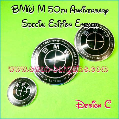 Special Edition Bmw M 50th Anniversary Design Bmw 82mm 74mm Bonnet