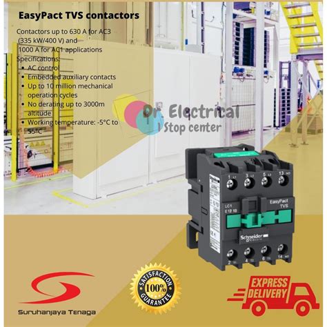 Schneider Contactor Tesys E Lc1e06 Lc1e09 Lc1e12 Lc1e18 Lc1e25 Lc1e32