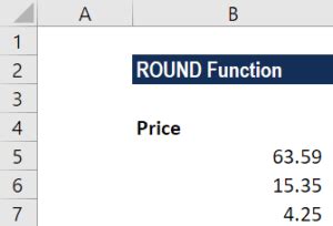 ROUND Function Excel Formula Examples How To Use
