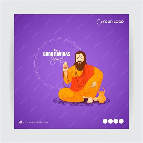 Premium Vector Vector Illustration Concept Of Guru Ravidass Jayanti