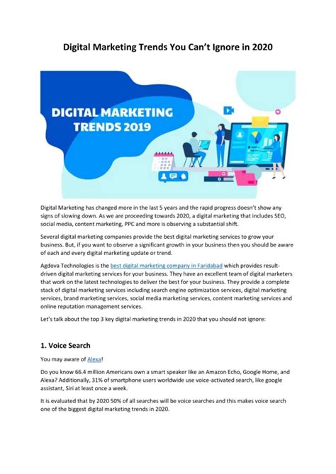 Ppt Top 10 Digital Marketing Trends You Cant Ignore In 2024